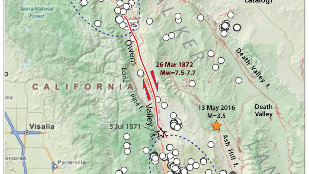 A decade of seismicity reveals the strangely symmetrical distribution ...