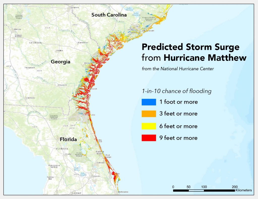 storm-surge-map - Temblor.net