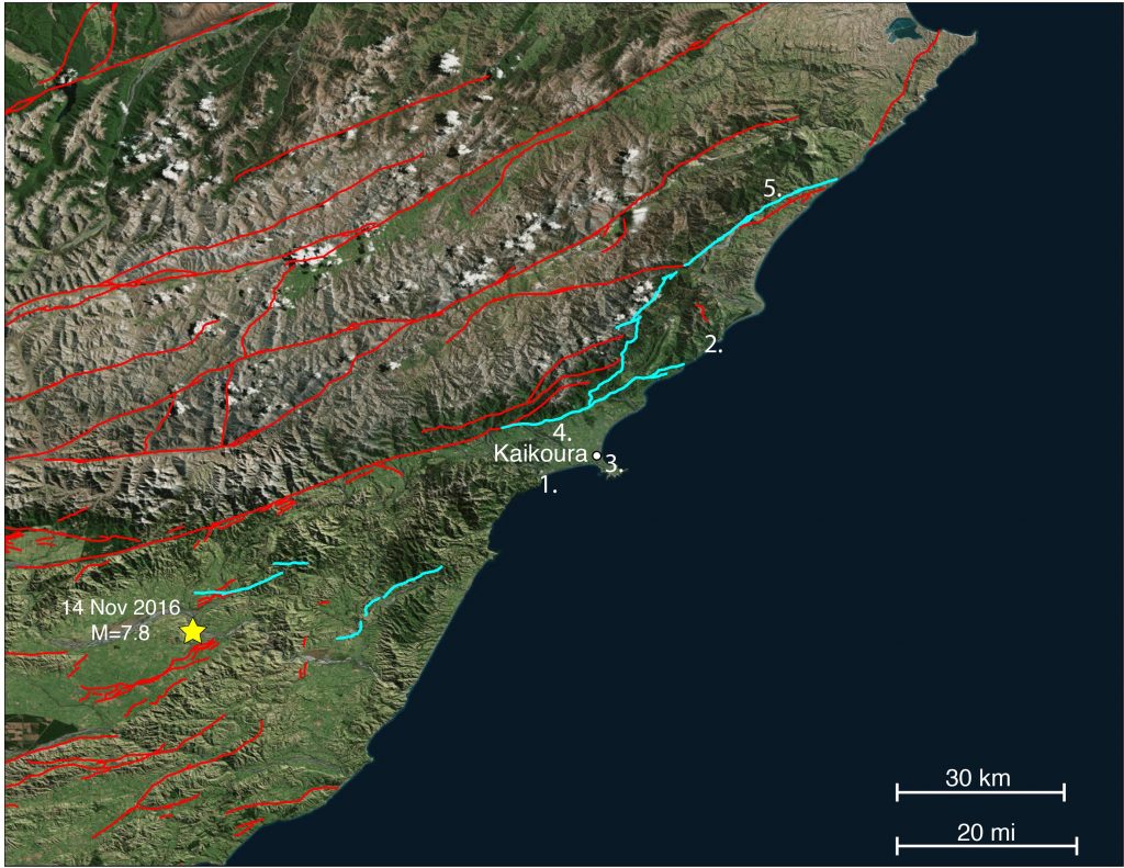 New Zealand earthquake damage map: Images reveal massive destruction ...