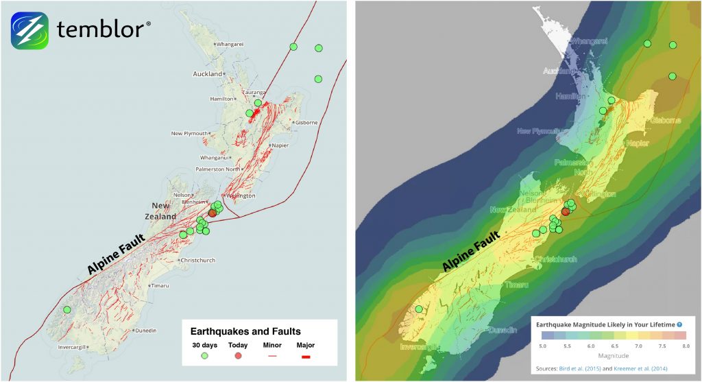 Temblor adds faults for 50 countries - Temblor.net