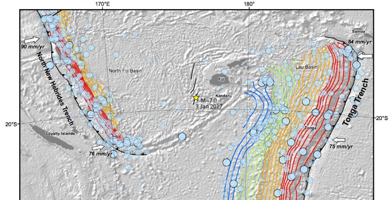 fiji-earthquake-regional-structural-earthquake-map - Temblor.net
