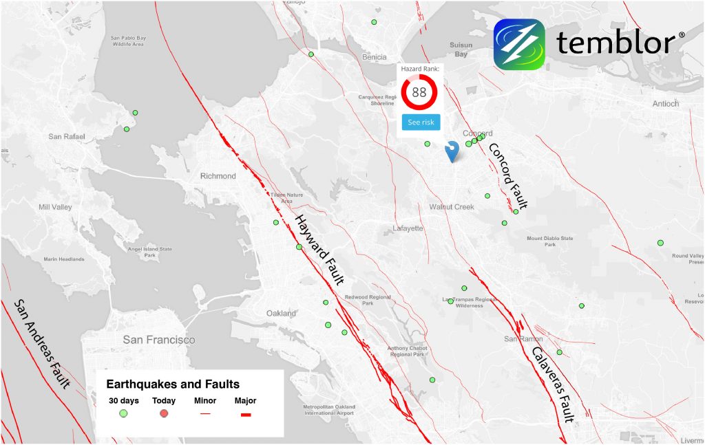 bay-area-fault-map - Temblor.net