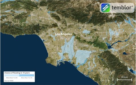 Flood-Map-Los-Angeles - Temblor.net