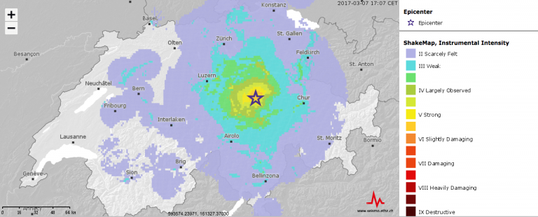 Switzerland shaken by largest earthquake in 12 years - Temblor.net