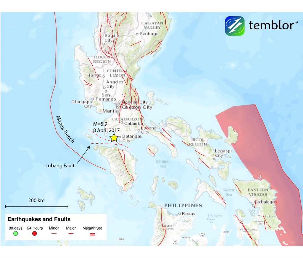philippines-fault-map - Temblor.net