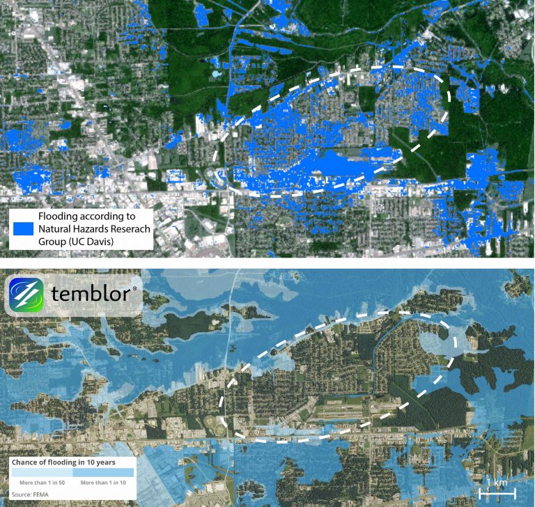 flood-extent-map - Temblor.net