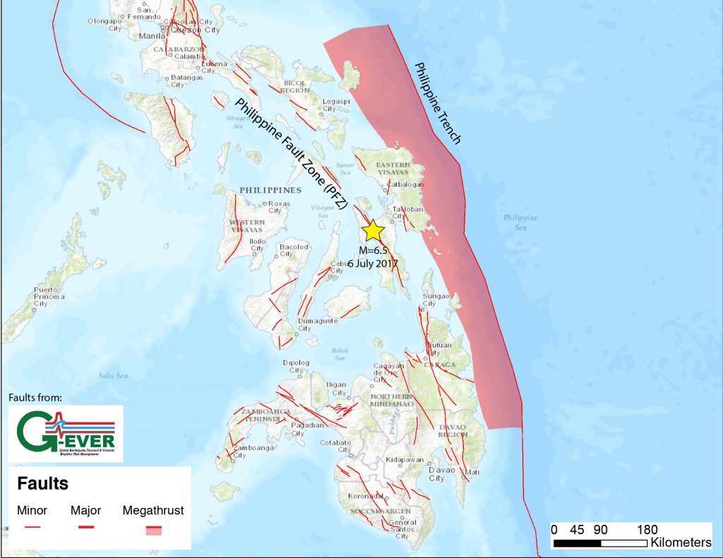 philippine-fault-zone-map - Temblor.net
