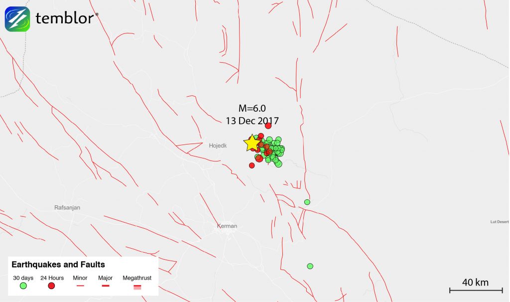 Iran struck by another series of earthquakes - Temblor.net