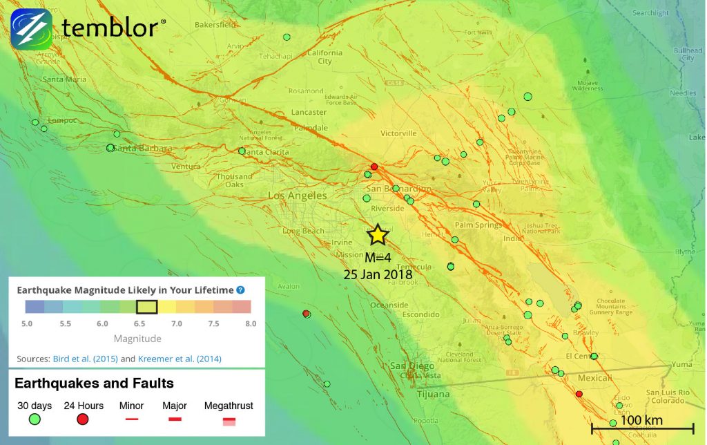 M=4 Southern California earthquake highlights Elsinore Fault’s ...