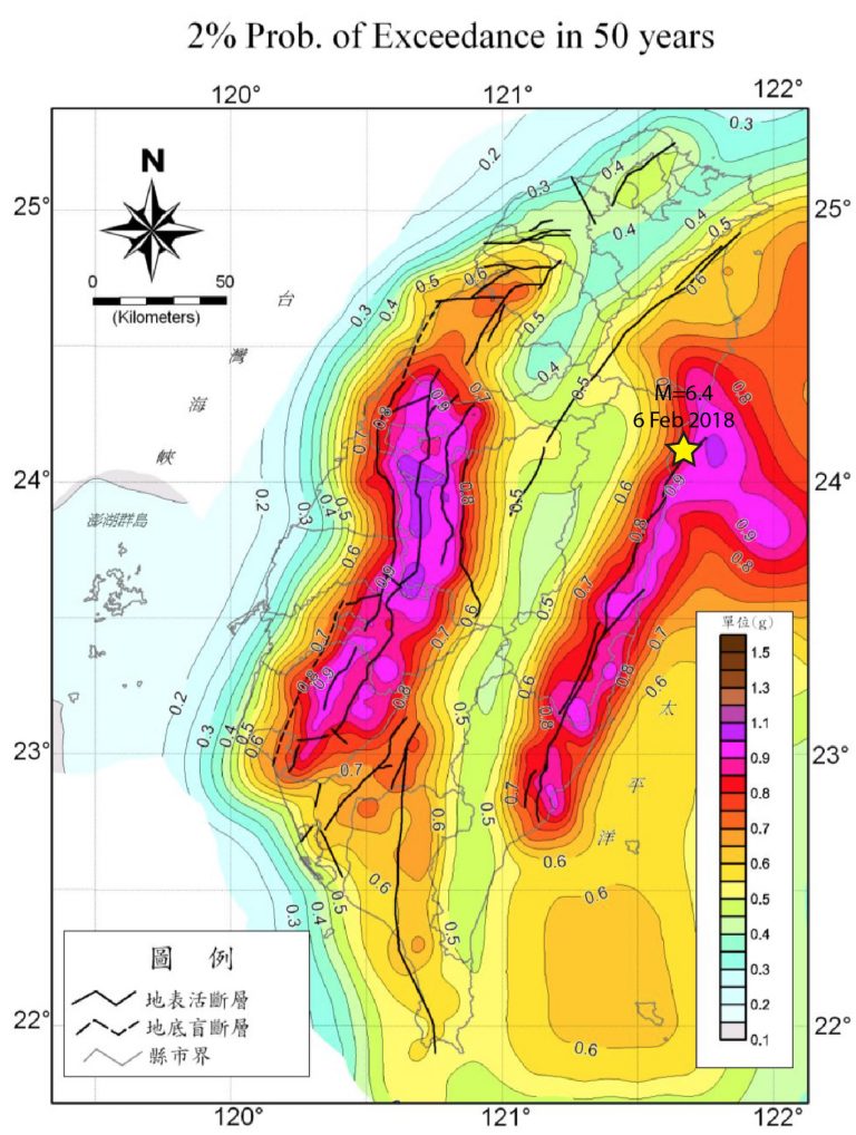 Taiwan-hazard-map - Temblor.net