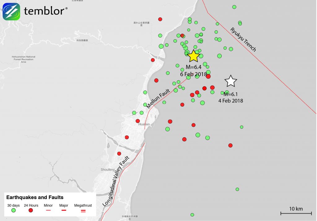 What caused the M=6.4 Taiwan earthquake? - Temblor.net