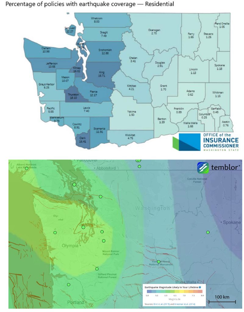 Earthquake insurance coverage in Washington exceeds expectations, but ...