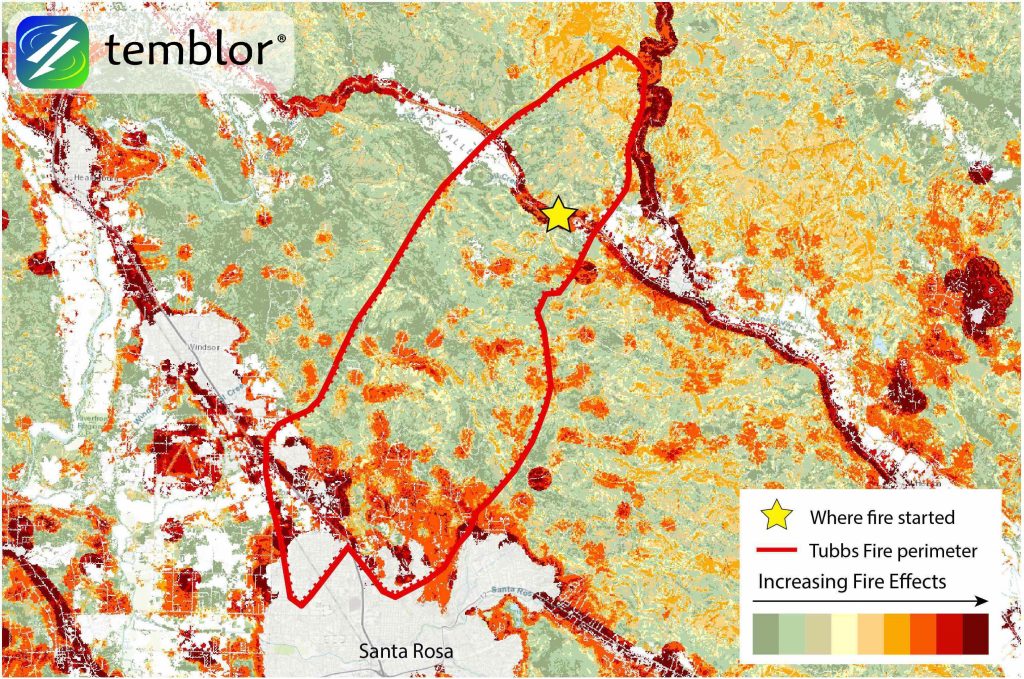 2017 Santa Rosa Fire: How good were state fire maps in forecasting its ...