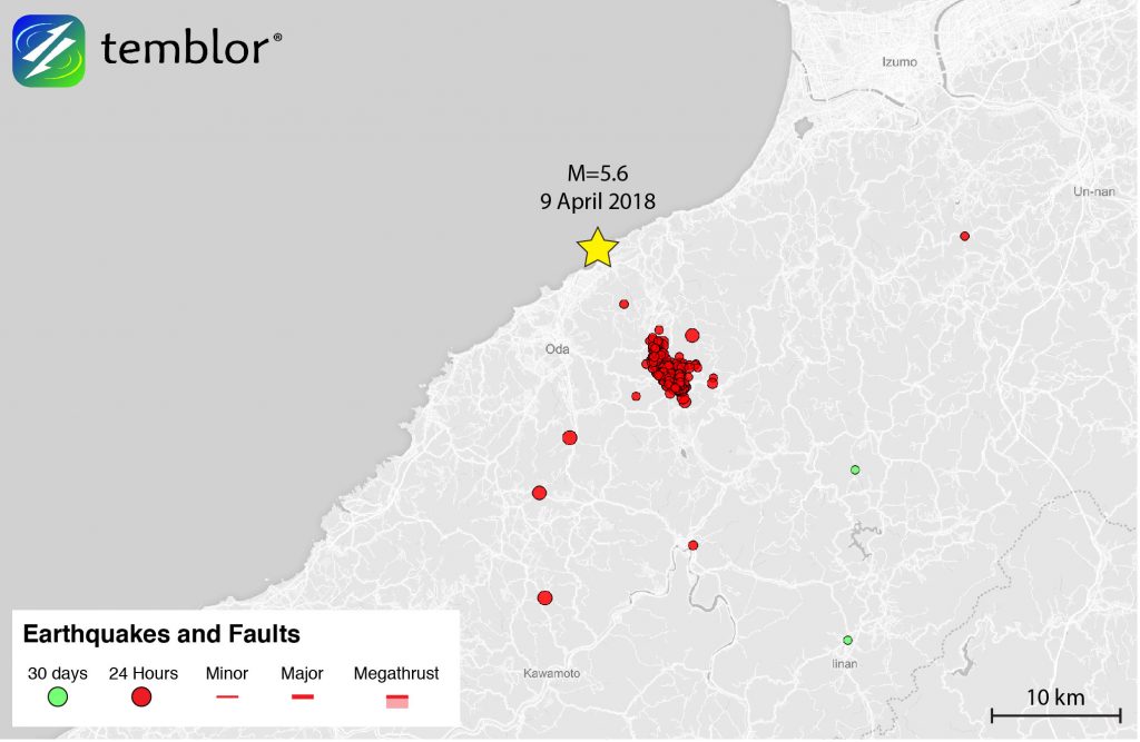 Today's M=5.6 Japan earthquake causes surprisingly severe shaking ...