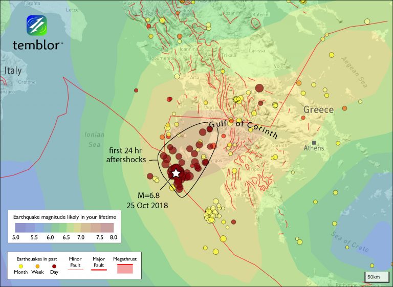 Greek earthquake in a region of high seismic hazard - Temblor.net