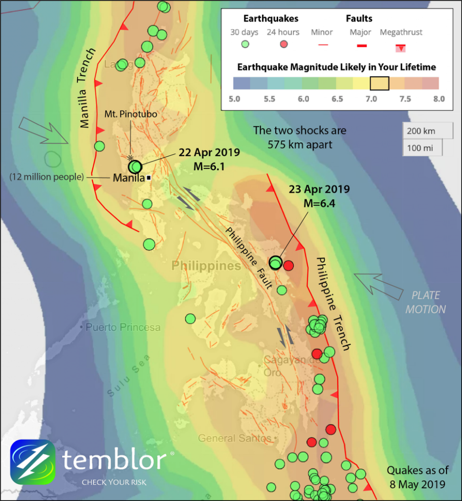Two damaging tremors highlight the Philippines' coast-to-coast ...