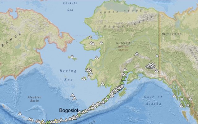Numerous volcanos in Alaska lack direct monitoring. In this image ...