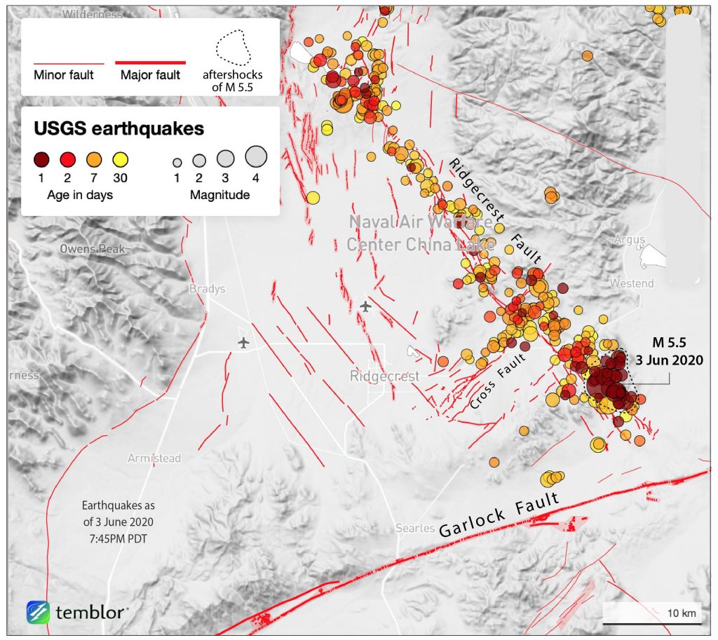 M 5.5 Ridgecrest aftershock - Temblor.net