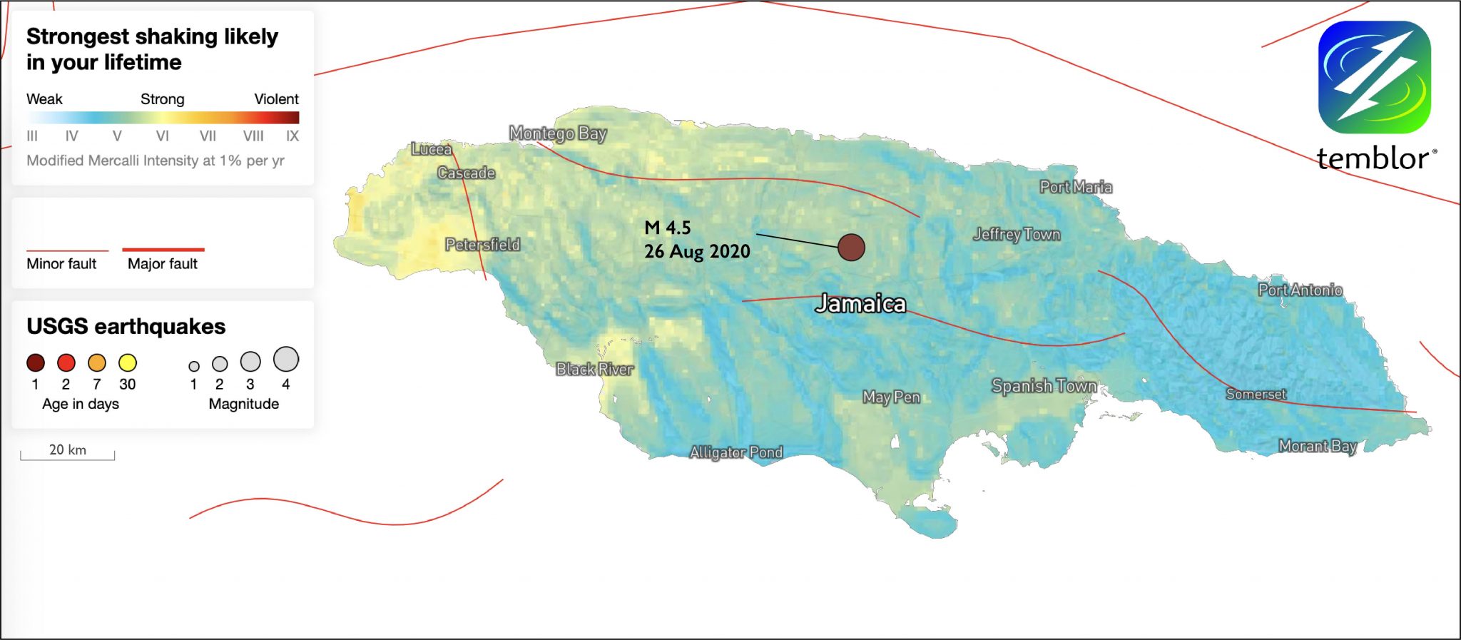 Jamaica-4-5-border - Temblor.net