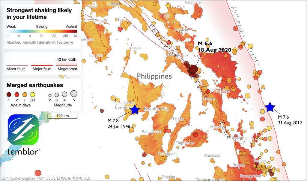 M 6.6 quake in Samar - Temblor.net