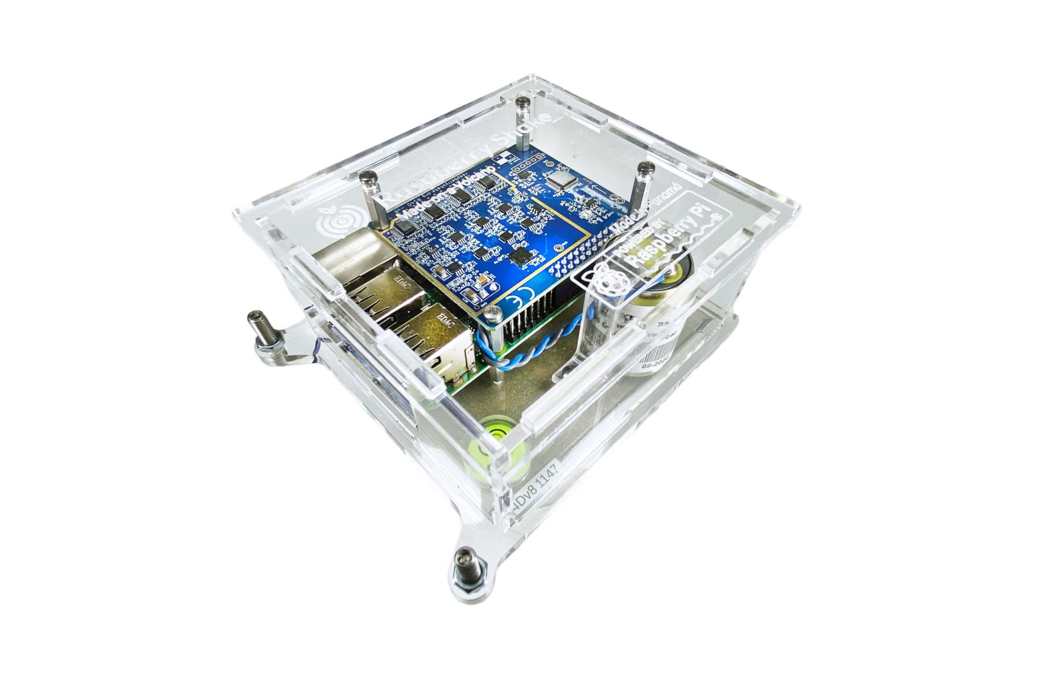 Raspberry Shakes, like the one shown here, are cheap, accurate ...