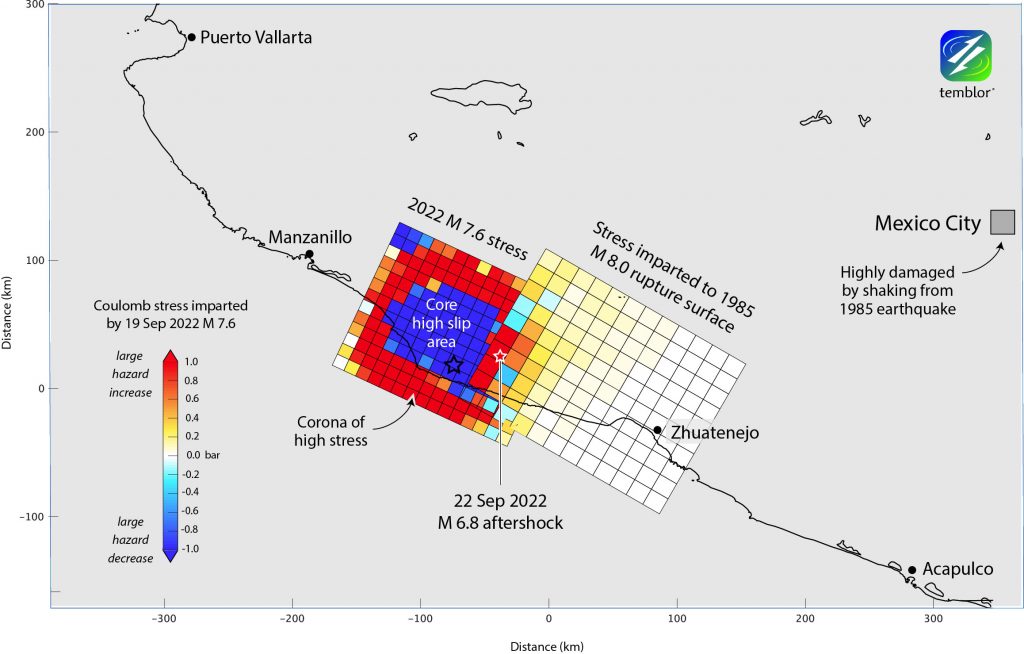 Mexico earthquake partially reloads fault that ruptured in devastating ...