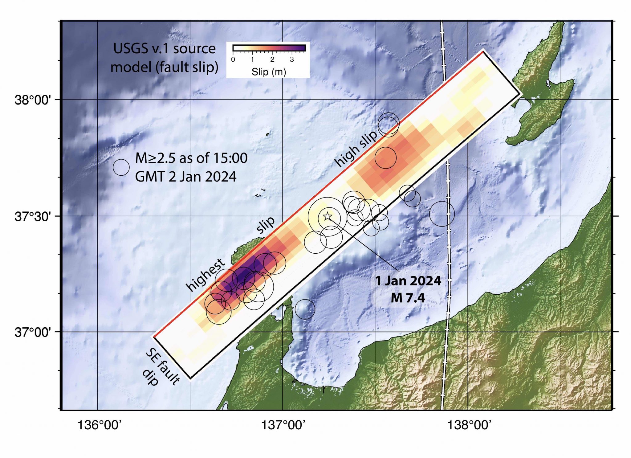 Intense seismic swarm punctuated by a magnitude 7.5 Japan shock ...