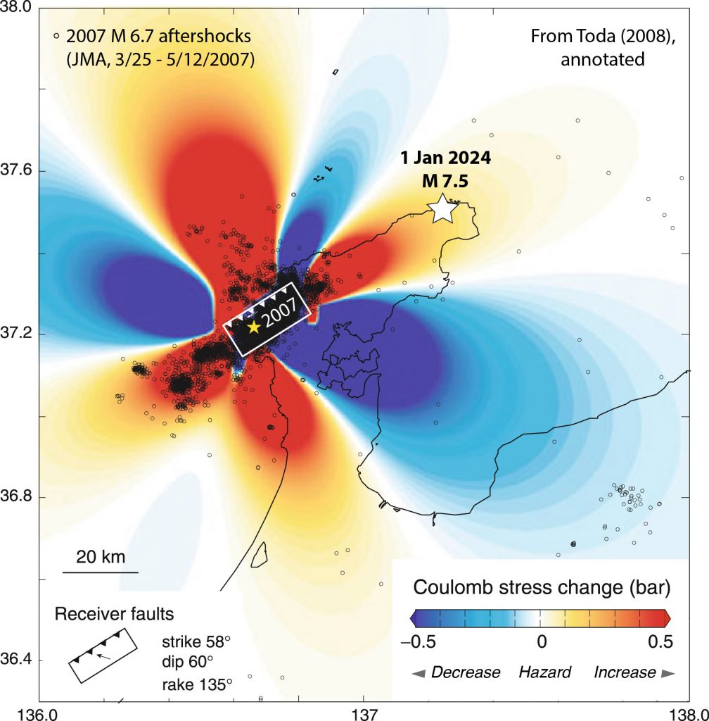 Intense seismic swarm punctuated by a magnitude 7.5 Japan shock ...