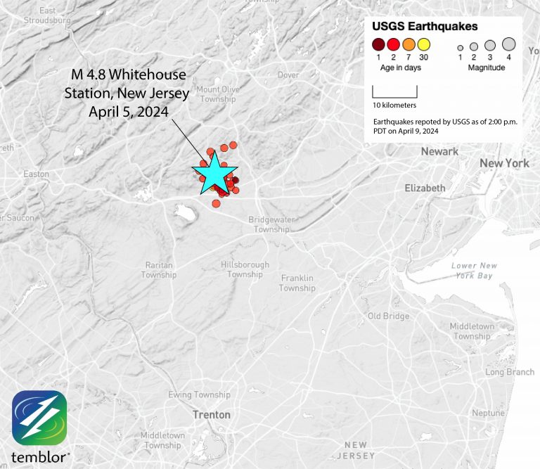 Magnitude 4.8 earthquake shakes the U.S. East Coast - Temblor.net